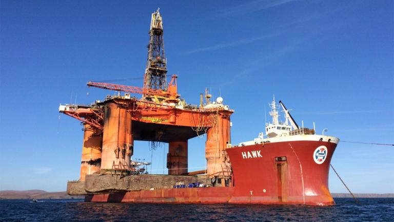 Offshore Firm Spent £17m Recovering Grounded Oil Rig