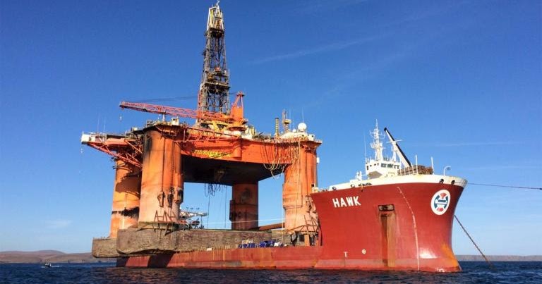 Offshore Firm Spent £17m Recovering Grounded Oil Rig