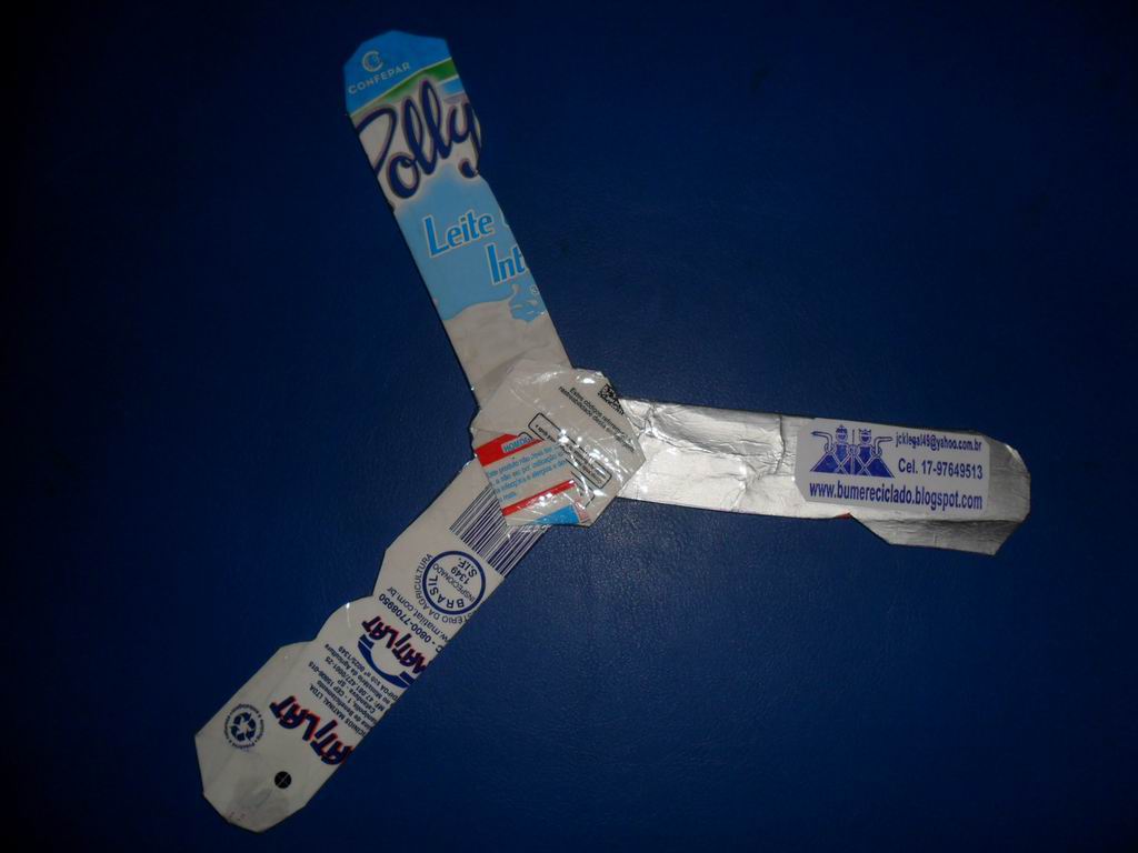 Bumerangue de Papel: Modelos atuais de bumerangue de papel