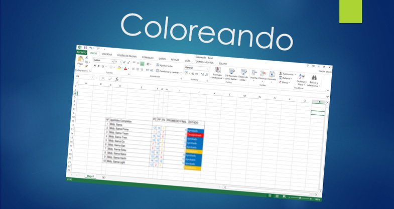 Wikiless: Como colorear resultados en Excel