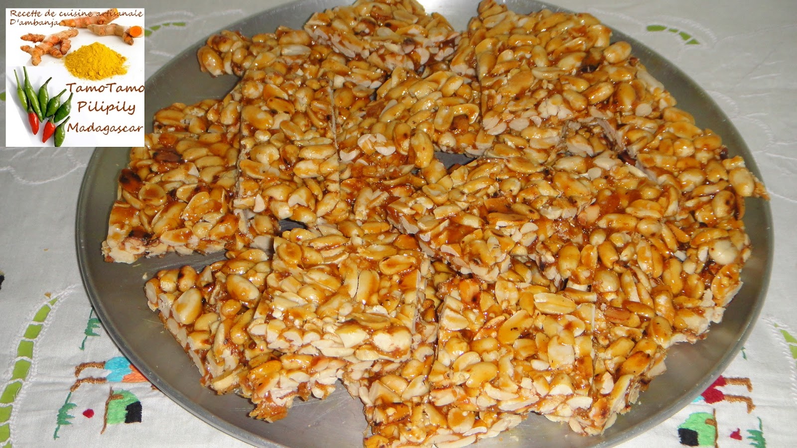 Cuisine artisanale d'Ambanja ( Madagascar ): Bonbon pistache