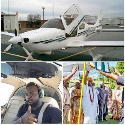 First Nigerian Pilot To Fly Around The World Receives The Blessing Of ...