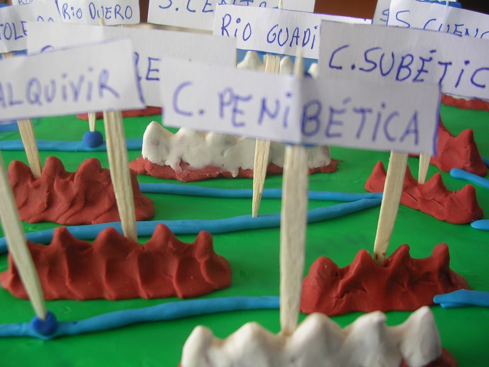 Las Ciencias Sociales en el Colegio "Amor de Dios": TALLER DE RELIEVE ...