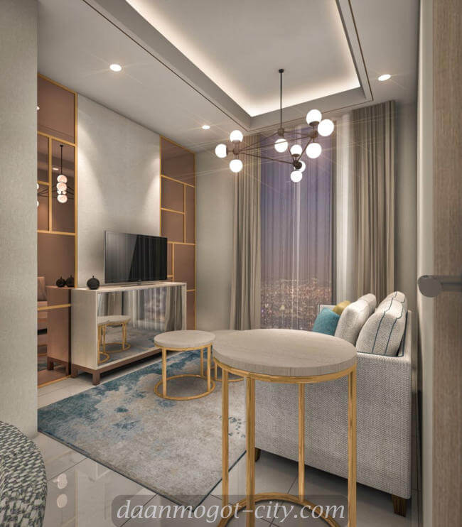 Contoh Design Interior Apartemen DAMOCI Daan Mogot City