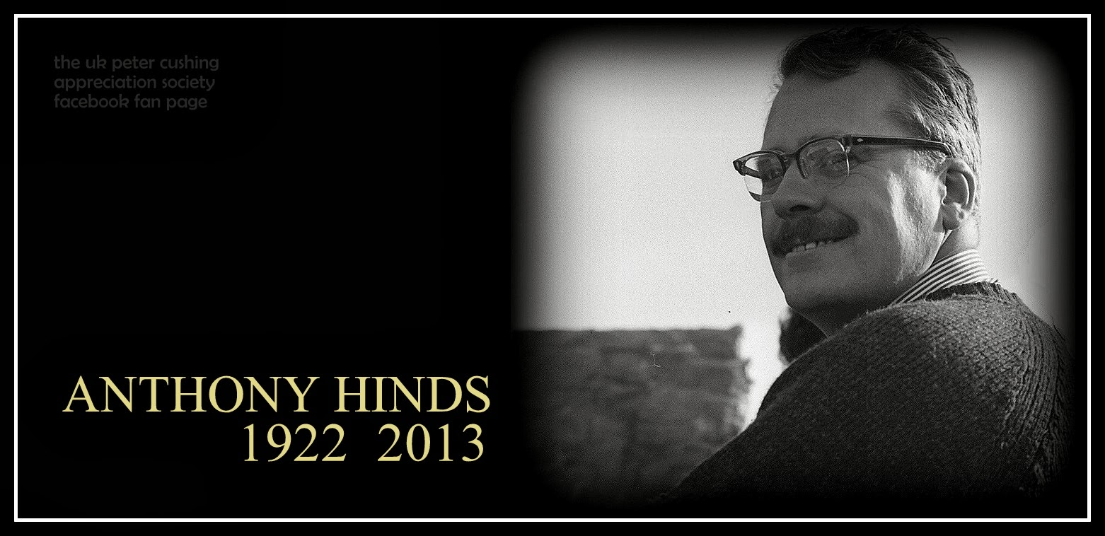 The Black Box Club: HAMMER FILMS ARCHITECT ANTHONY HINDS DIES