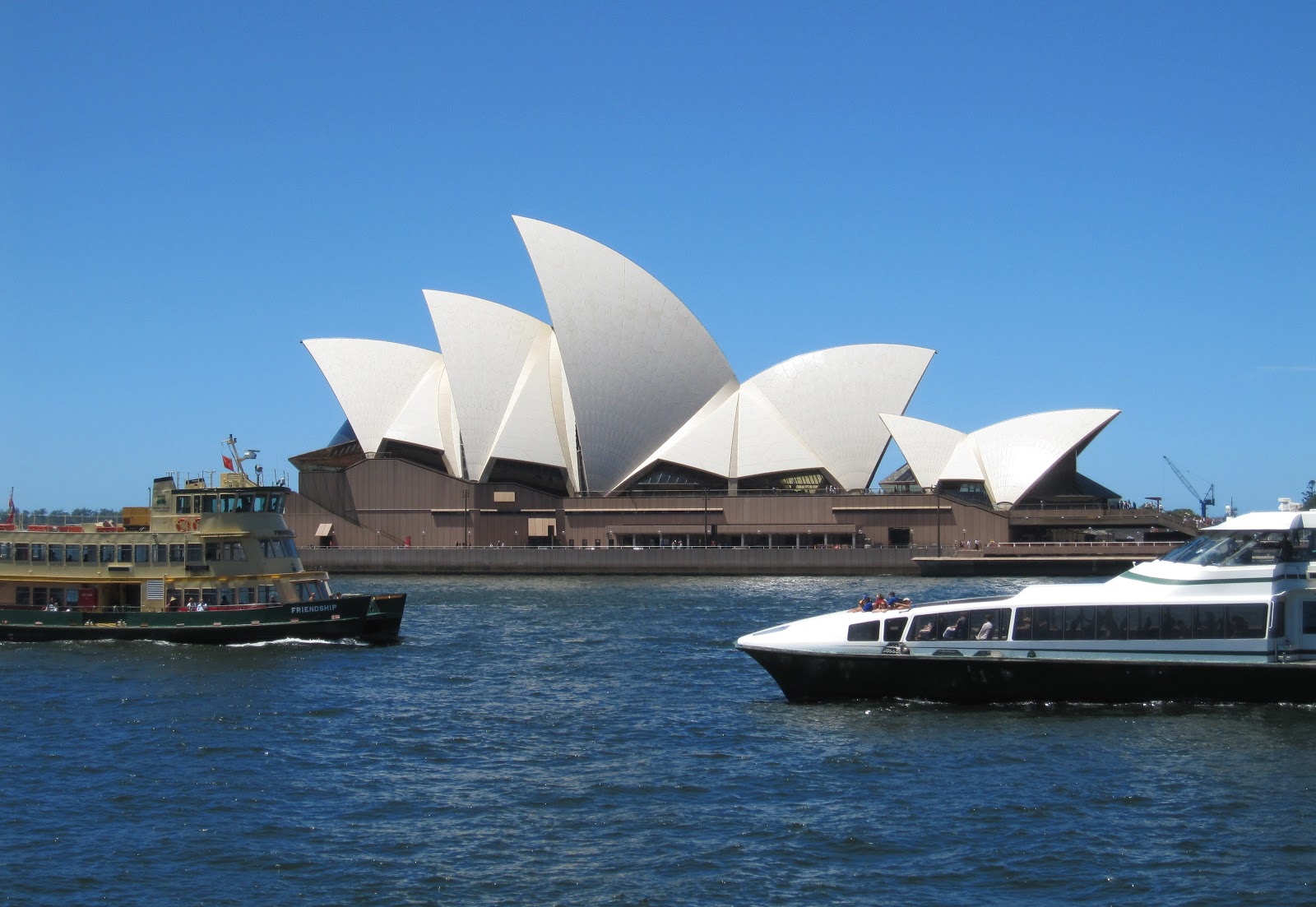 Sydney - City and Suburbs: Opera House, ferries (Theme Day: Action Shot)