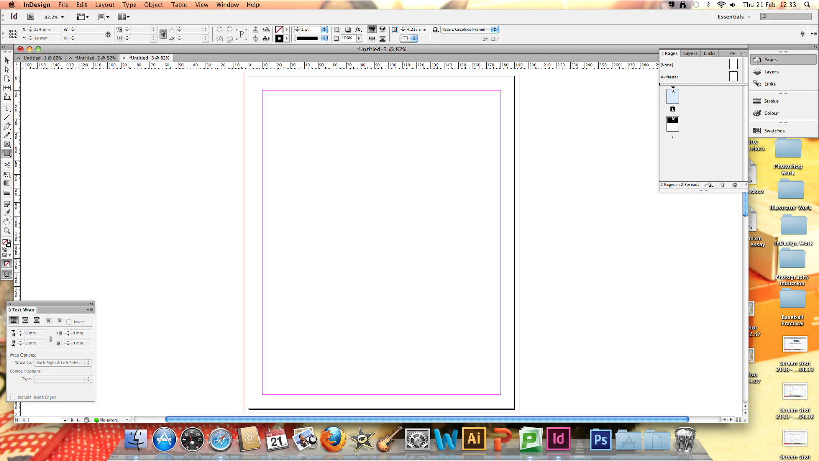 Design Practice: Studio Brief: 'Software Workshop- InDesign'