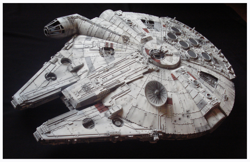 Neil Ellis - Props, Models and Costumes: 32" Millennium Falcon