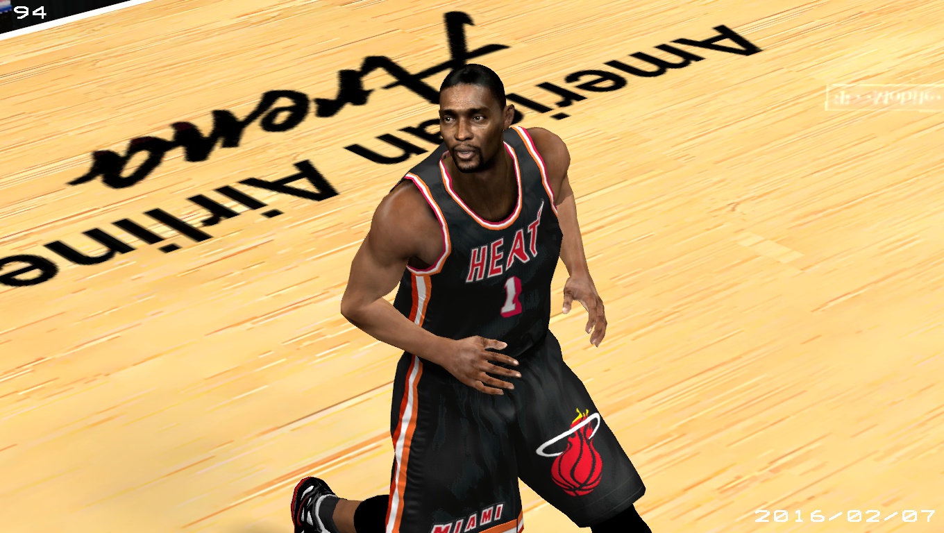 Chris Bosh Updated Realistic Face For 2k14