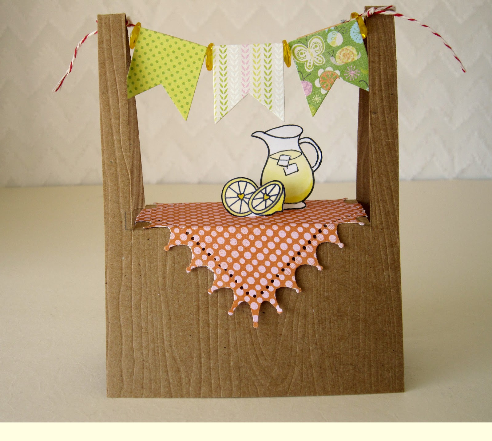 Notable Nest: Lemonade Stand Banner Card