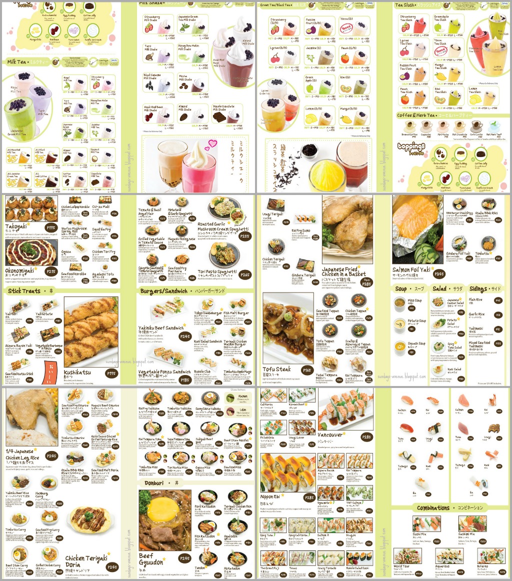 Sunday's Avenue: Tokyo Bubble Tea in San Juan