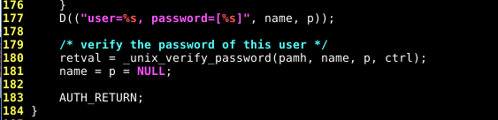 Le journal d'un reverser: Creating a backdoor in PAM in 5 line of code