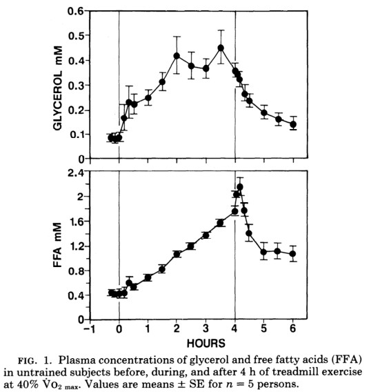 Exercise & Fat Mobilization ... and starving cells & hunger