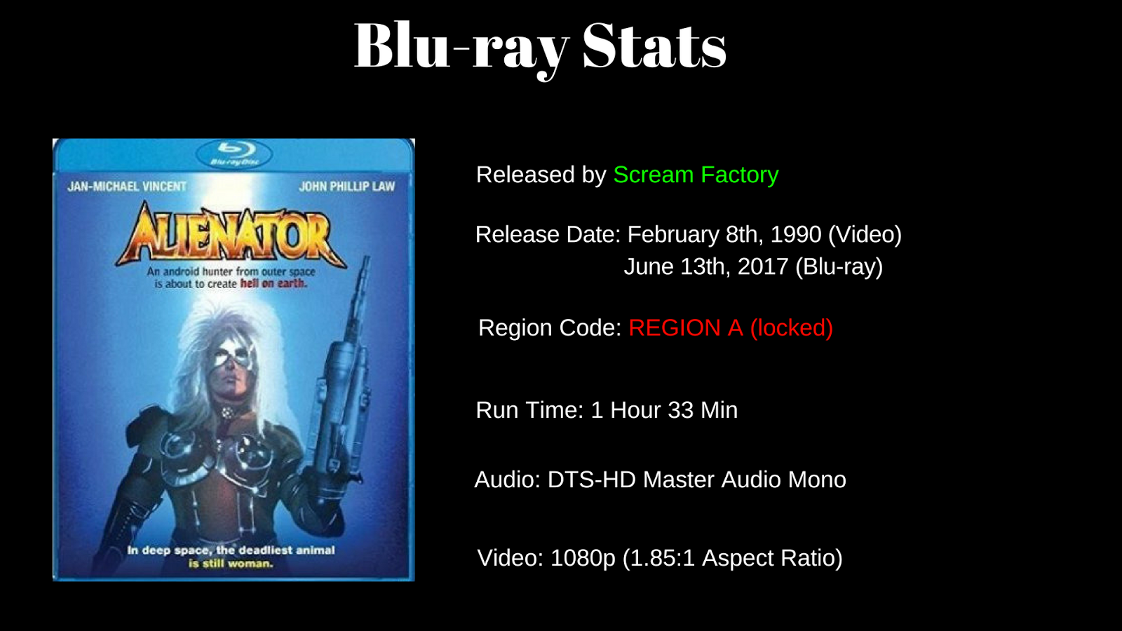 Alienator (Scream Factory) Blu-ray + Screenshots