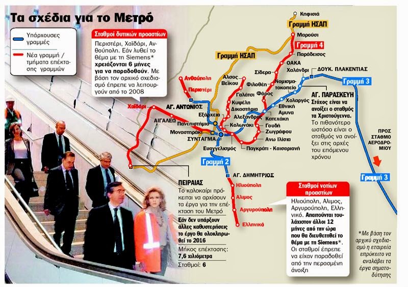 Επέκταση Μετρό προς Πειραιά: Σε δύσκολο σημείο τα έργα, έρχονται ...