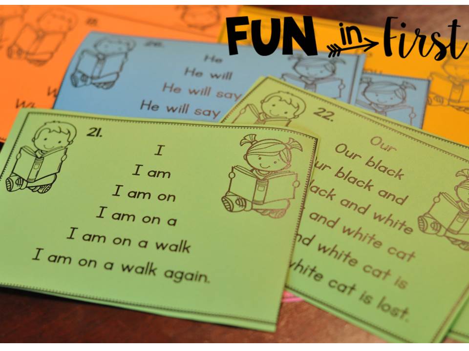 Sight Word Sentence Trees - Fun in First