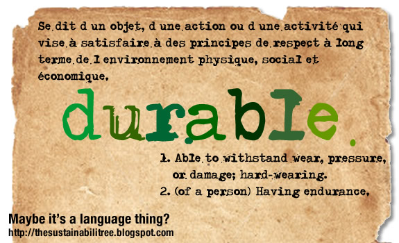 Maybe it's a language thing? - The Sustainabilitree