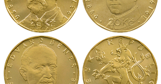 World Coin News: Czech Republic 20 korun 2018 - Personalities of the ...