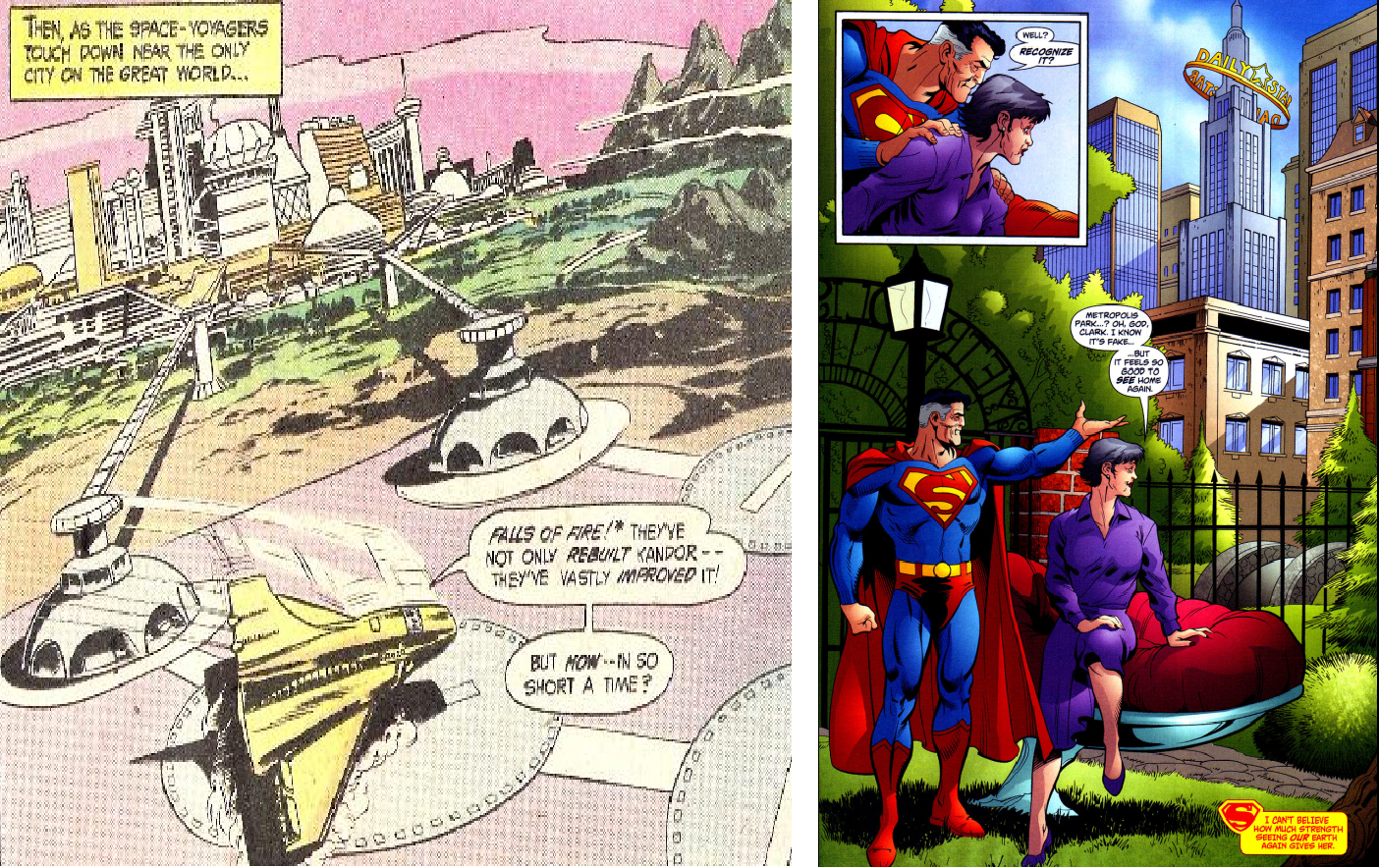DC Multiverse: Mirror Metropolises of the Multiverse: Kandor-One and ...