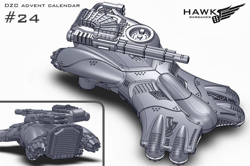 Tabletop Fix: Hawk Wargames - More Dropzone Commander Previews