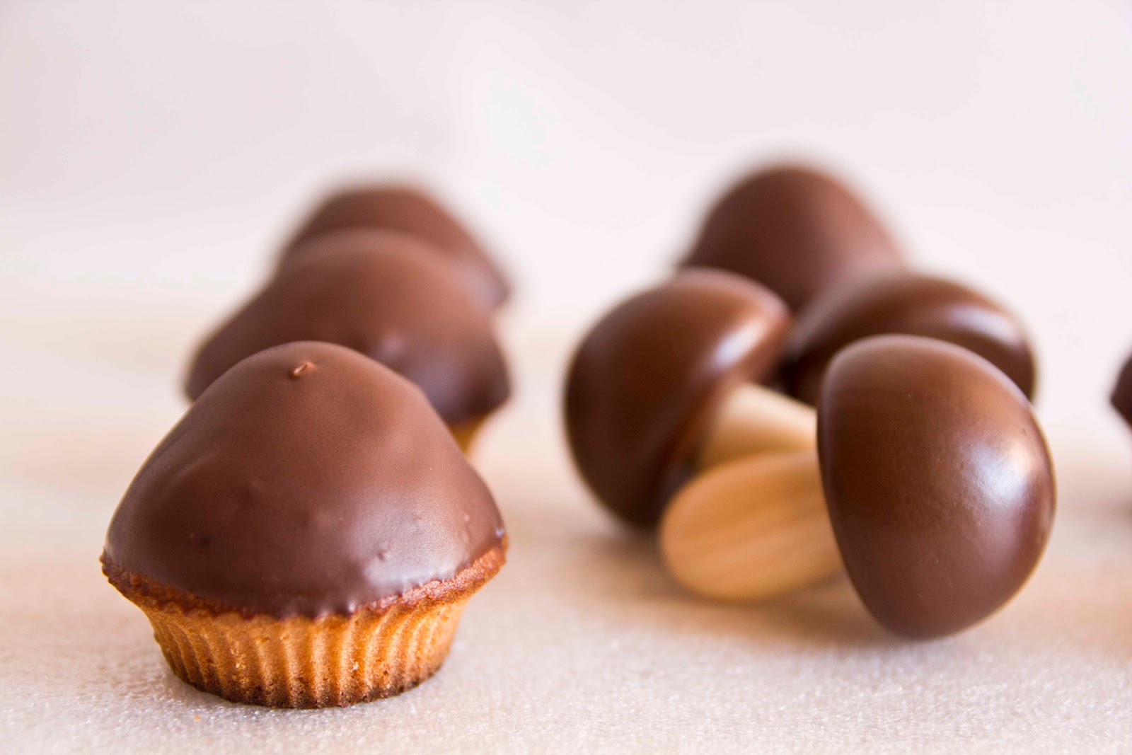 Muffin Galaxy: MINI MAGDALENAS DE MIEL Y CHOCOLATE