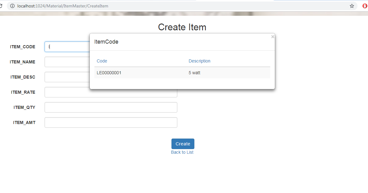 Aspnet And Aspnet Mvc Tutorials For Beginners Creating Helper Popup In Mvc5 To Fill Textbox 