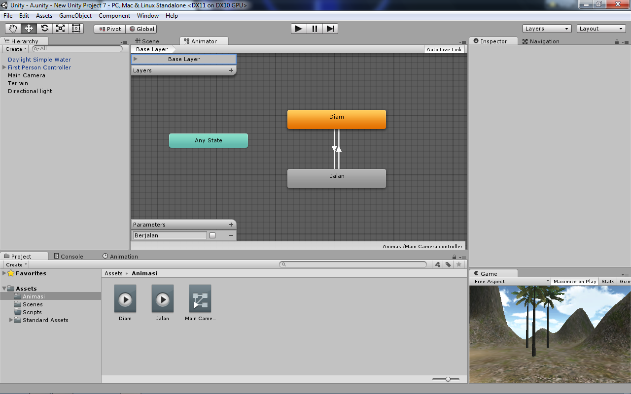 Unity Tutorial : Menambah Animasi pada Objek Game di Unity [part 3]