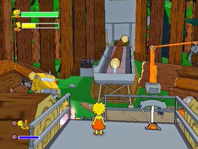 Nay's Game Reviews: Series Review: The Simpsons PS2 Games