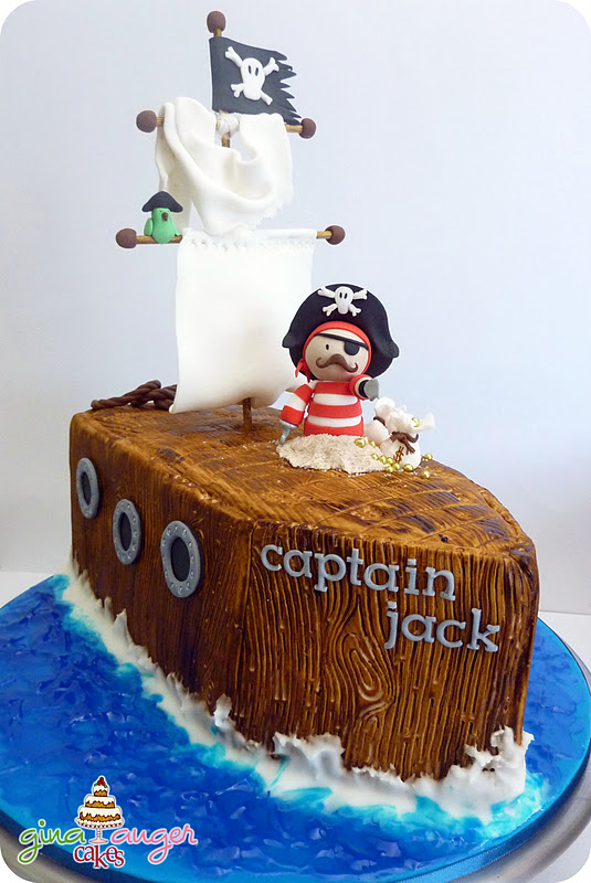 Top That!: Pirate Ship Birthday Cake {Captain Jack!}