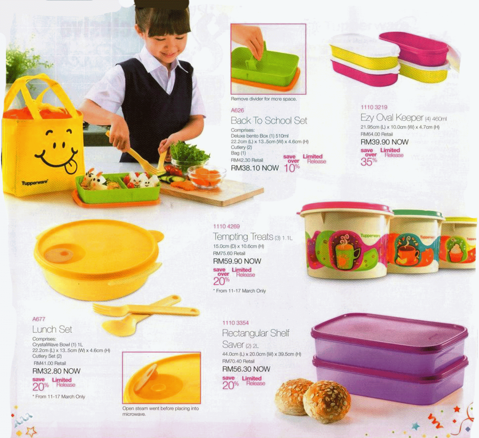 TUPPERWARE CREATIVE DESIGN: LEAFLET 11-31 MARCH 2013~ 48 ANNIVERSARY ...
