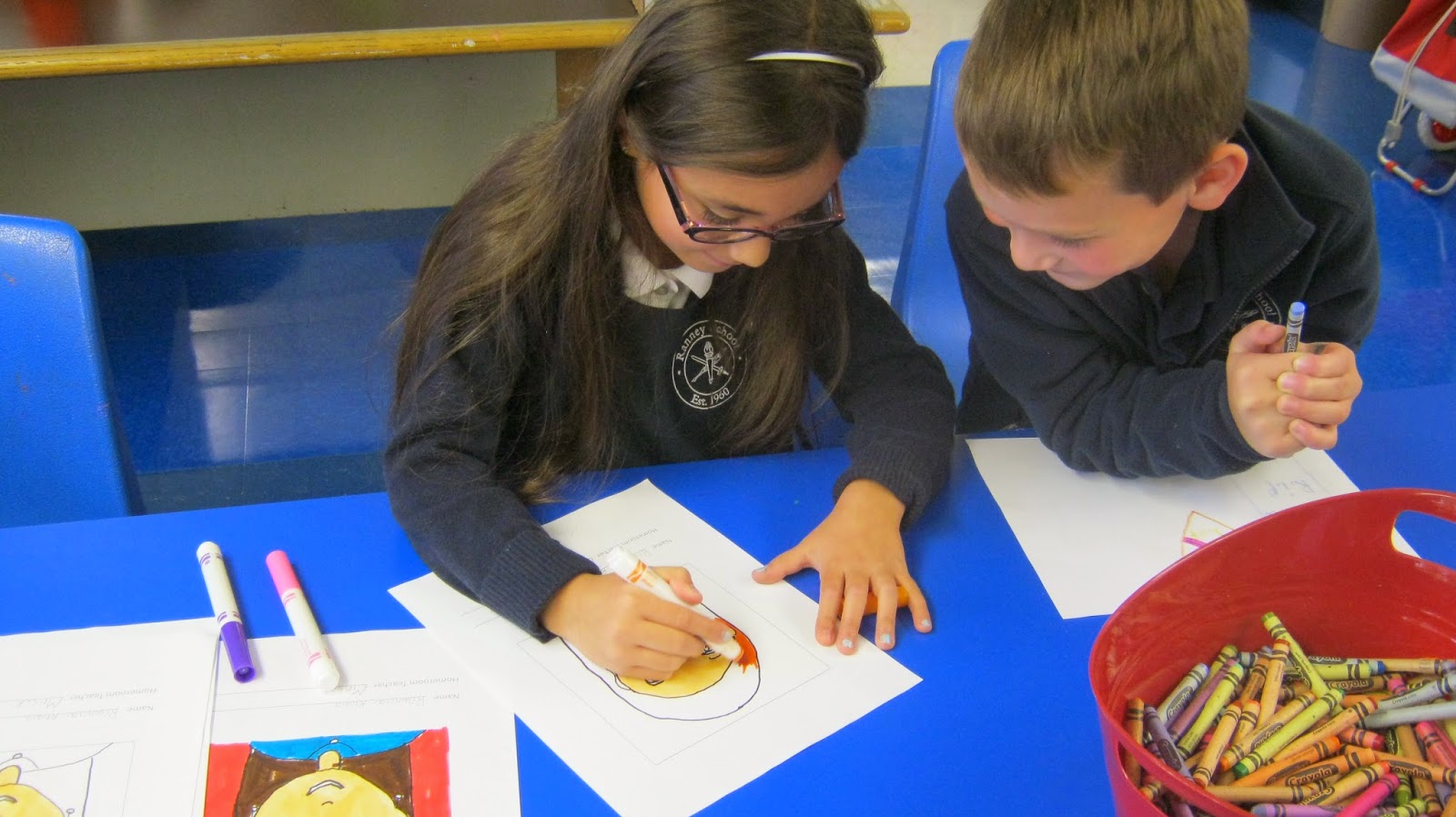 Mrs. Levine's Art Room : SECOND GRADE . . . A Pop of color!