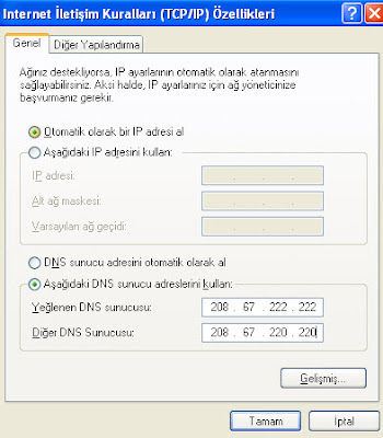 tam full oyun tek full oyun: Windows Xp Dns Anlatım