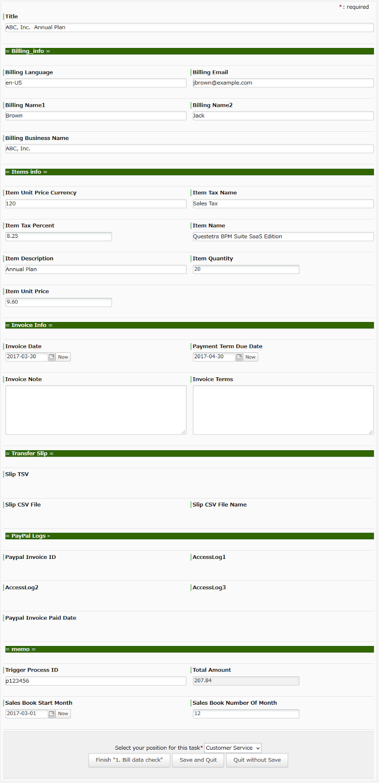 Workflow Sample: Episode 529: Making PayPal Operation into Subroutine