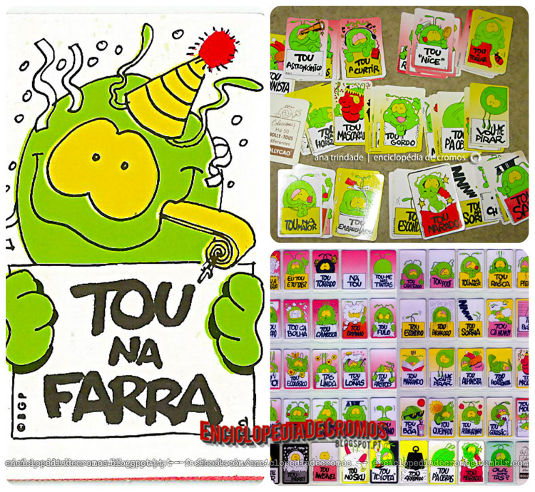Enciclopédia de Cromos: Tous - Bollycao - Anos 90