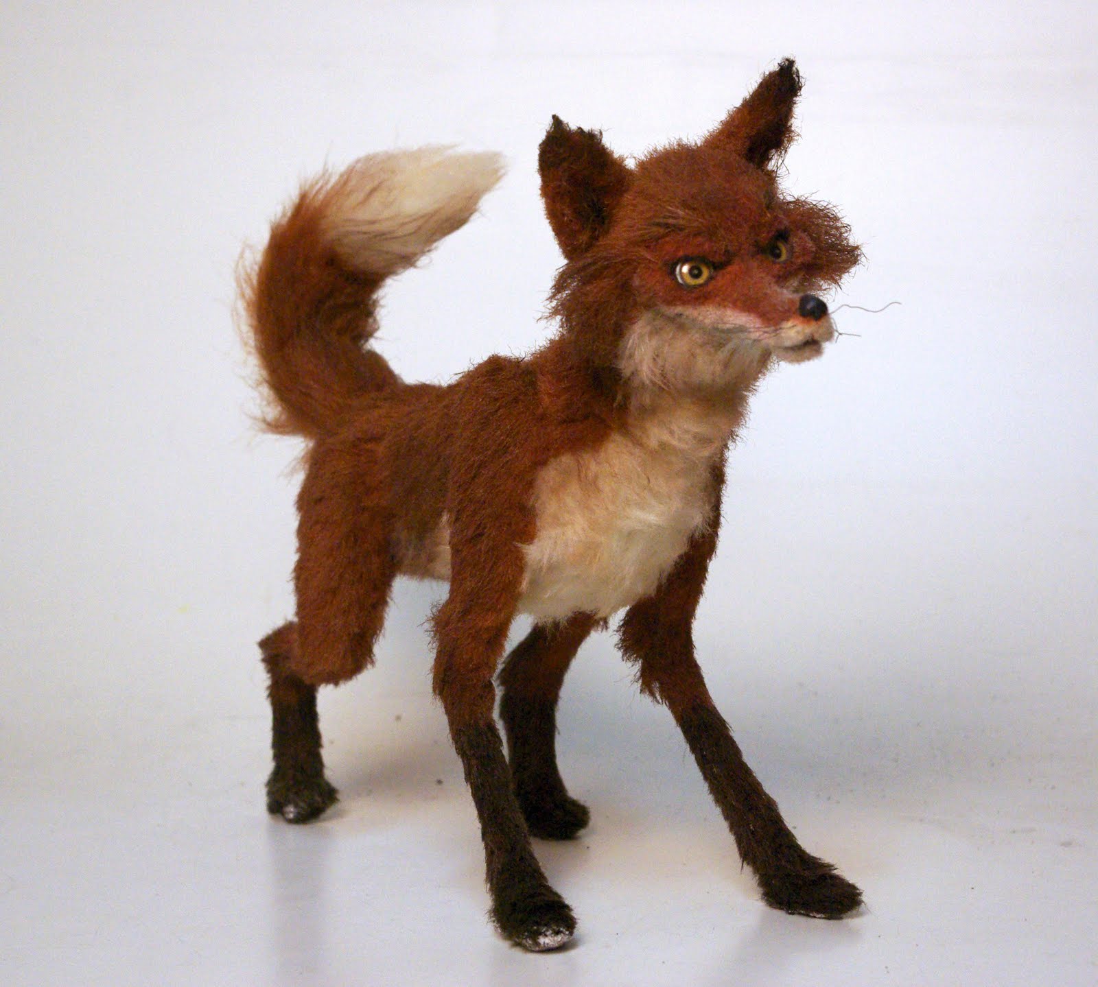 Ball & Socket Stop-Motion Fox Puppet! ~ Skin & Bones