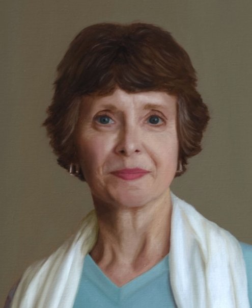 ~The Painting Blog~ of Emily Carder: Portrait of my Mom