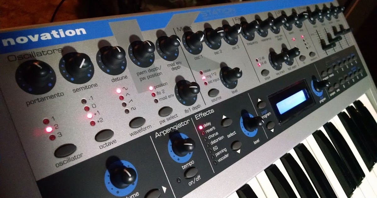 MATRIXSYNTH: NOVATION K-STATION SYNTHESIZER