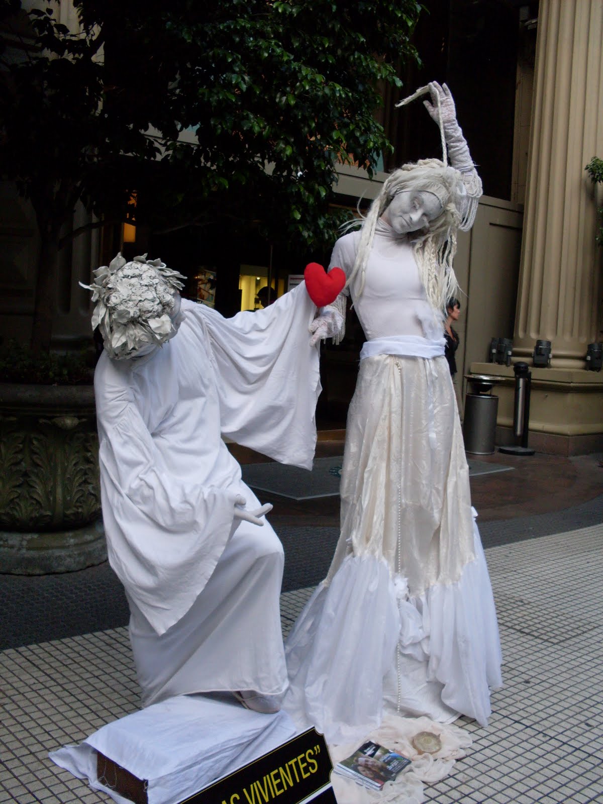 Estatua Viviente: Estatuas vivientes fotos