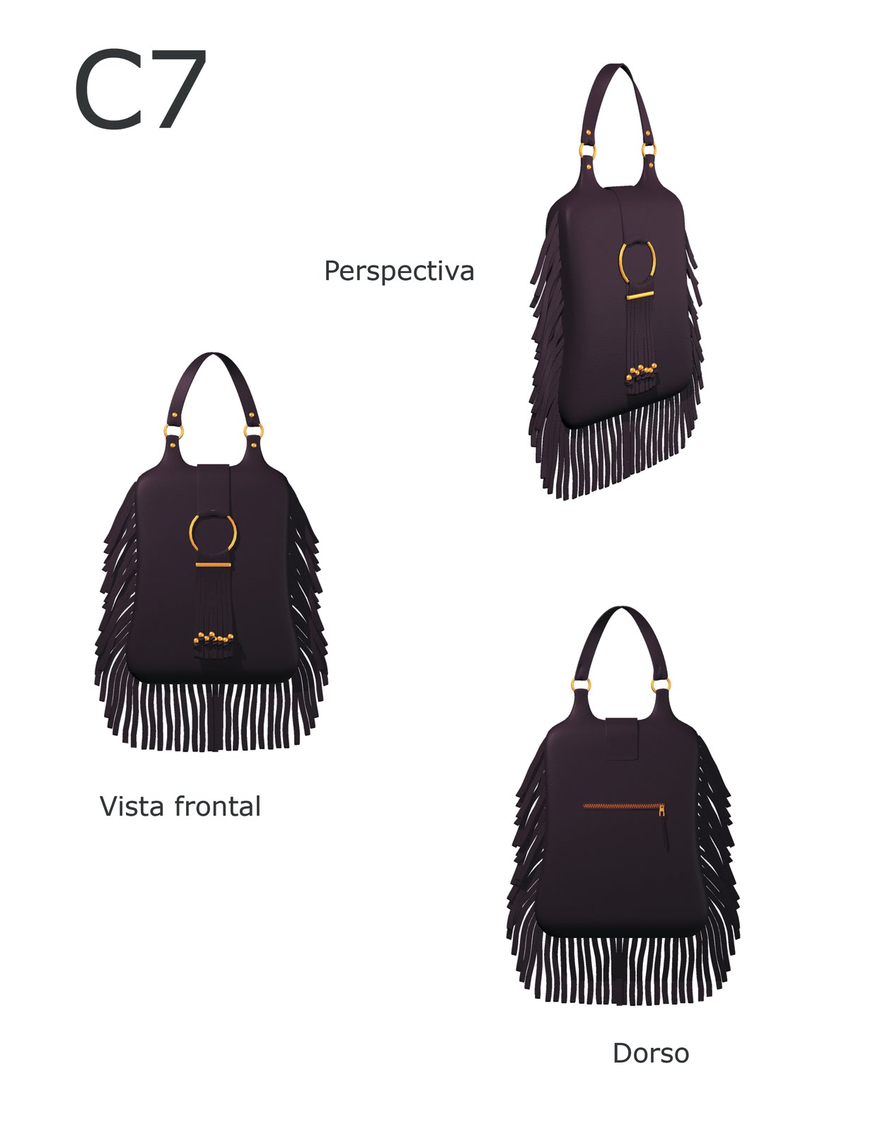 RF DISEÑOS: Diseño de Carteras y Bolsos de mujer para ONA