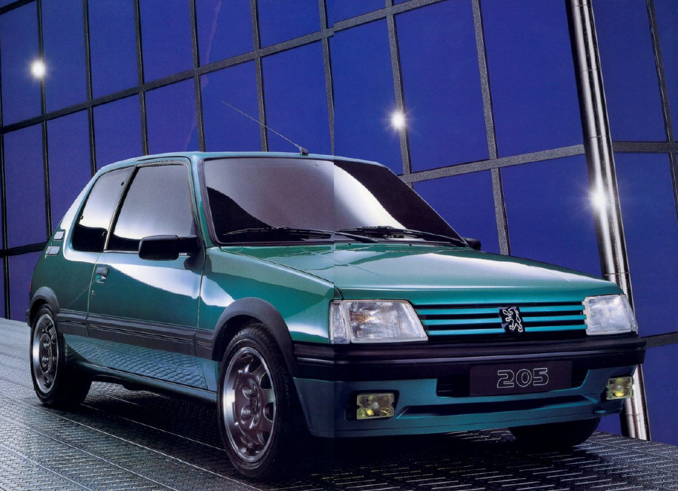 .: 205 GTI Griffe 1991. Brochure-Catálogo