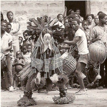 Masks and headdresses art from Sub-Saharan black Africa