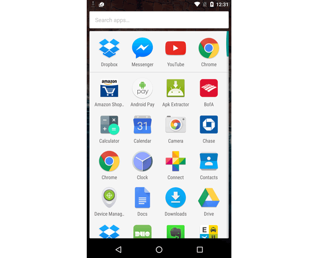 Google Now Launcher acerta tamanho dos icons das apps | Aberto até de ...