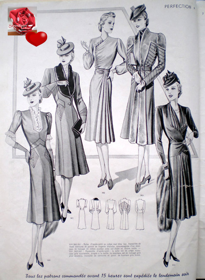 I am so influenced by 1940s fashion, "Bang-on-Trend" | Serendipity ...