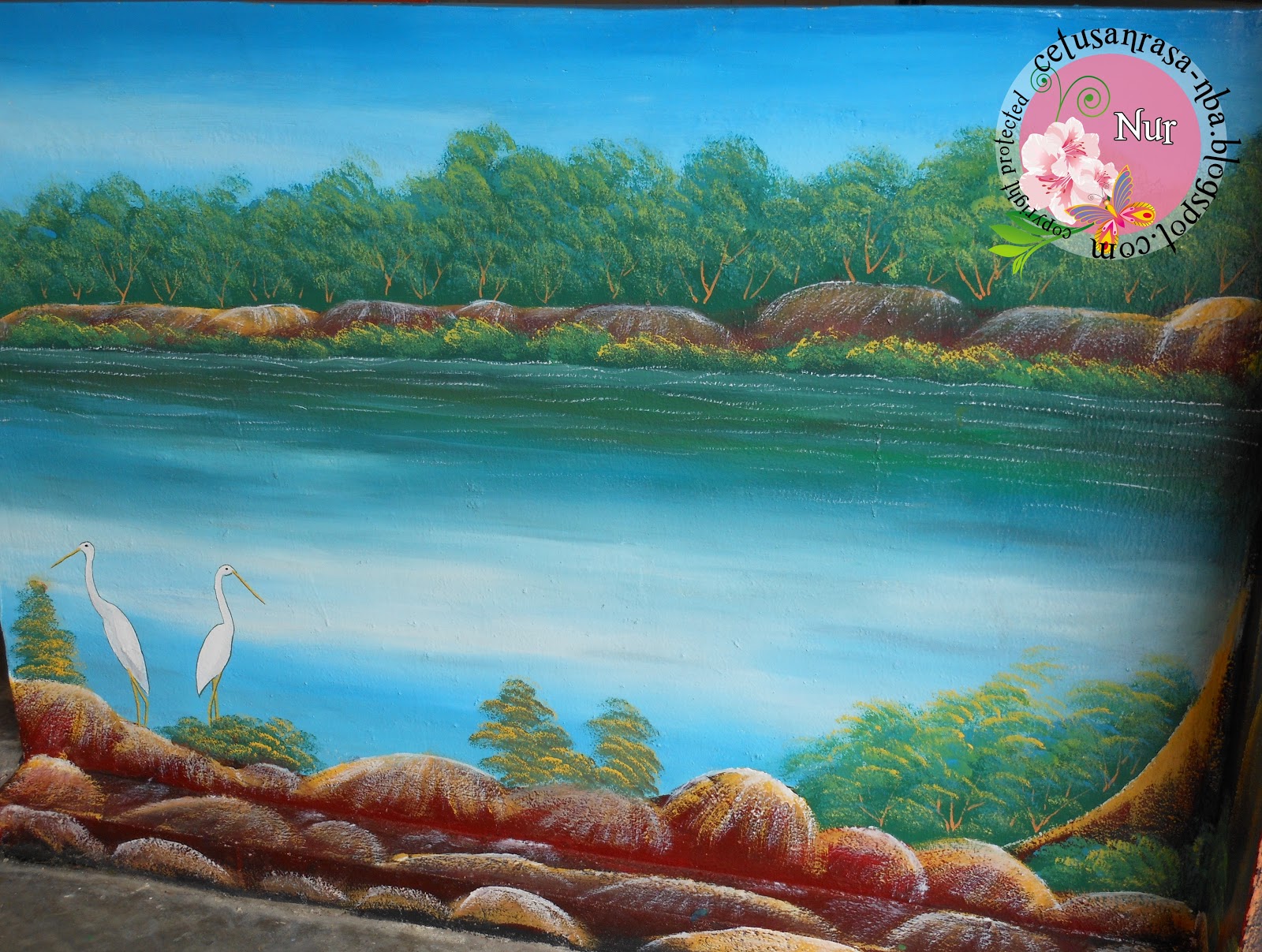 Cetusan Rasa: Cantiknya Lukisan Mural Ni...