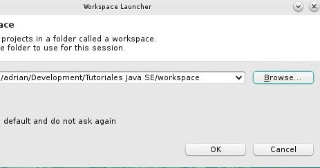Tutoriales Java SE: Tutorial 02 - Desarrollo de una aplicación Java con Eclipse