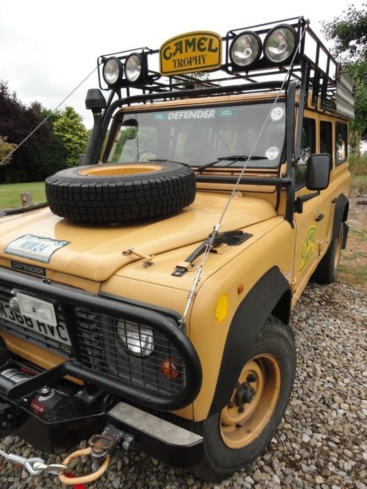 Land Rover Defender 90: Camel Trophy Pics
