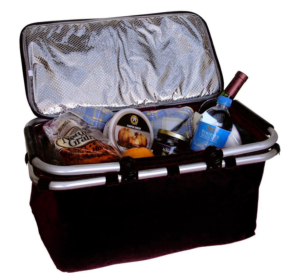 collapsible cooler: collapsible basket cooler