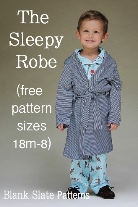 Sleepy Robe Free Sewing Pattern
