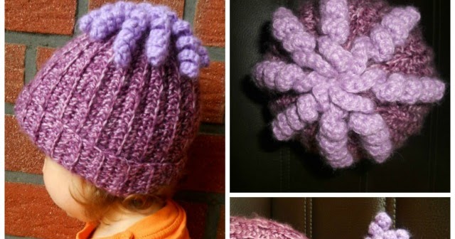 My Hobby Is Crochet: Octopus Curlycue - Embellishment for hats - Free ...