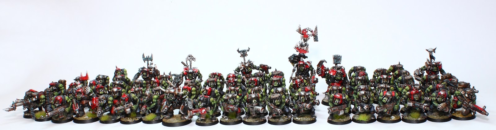 Showcase: Goff Orks Army - Tale of Painters